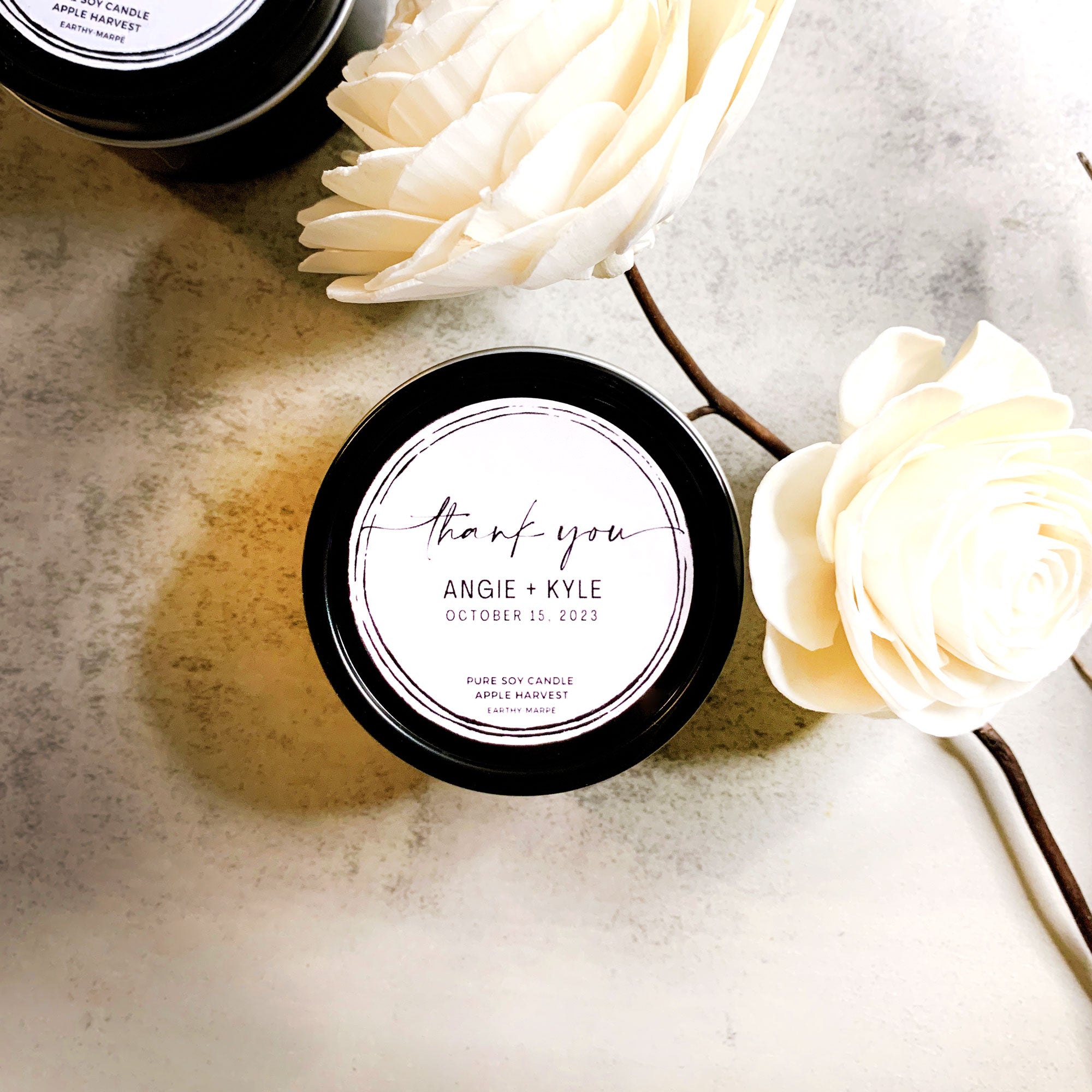 Personalized Gift | Wedding Favor - 4oz Tin – Earthy-Marpé